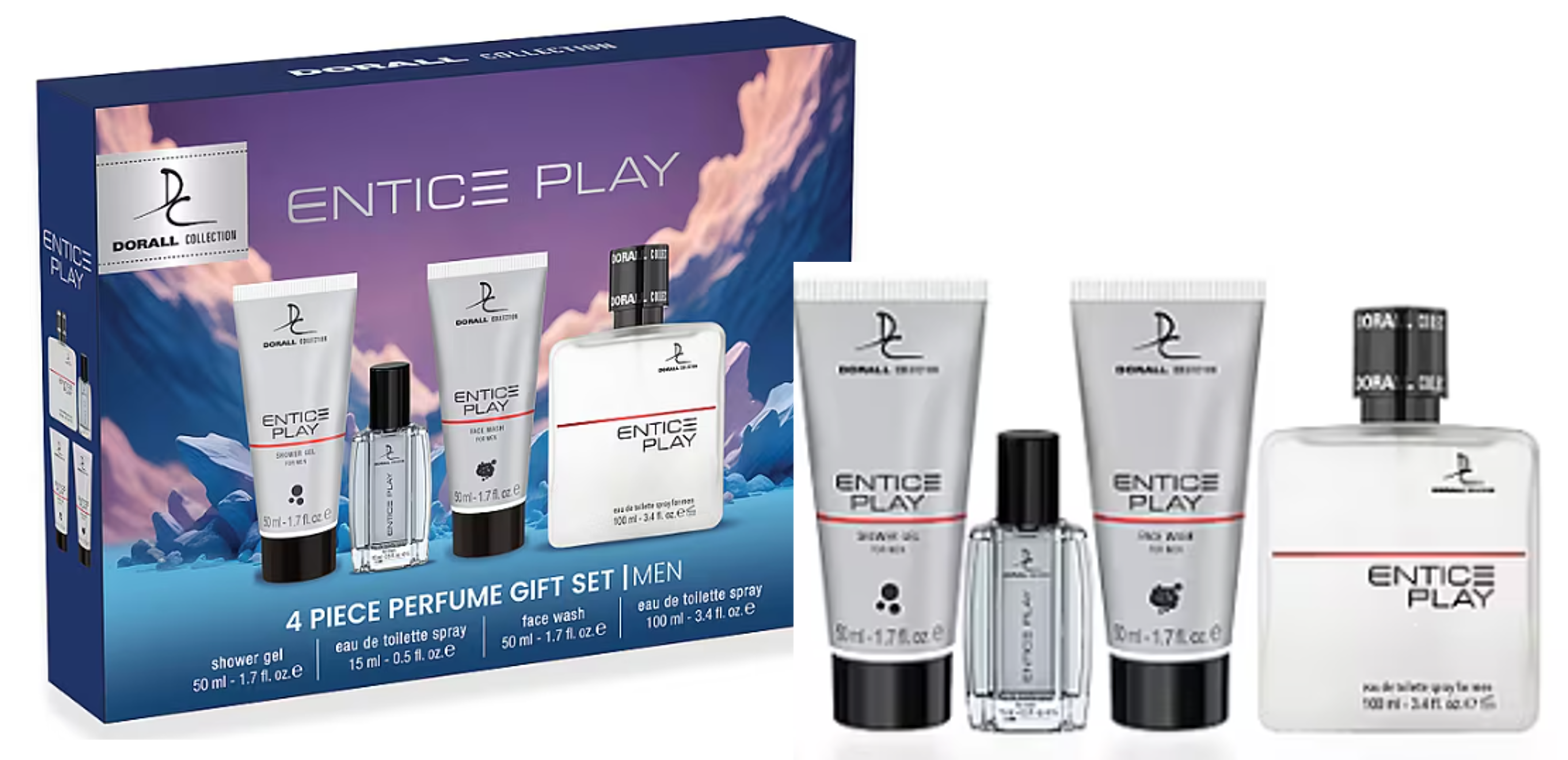 Dorall Collection Entice Mens 4 Piece Gift Set | Seller Vision