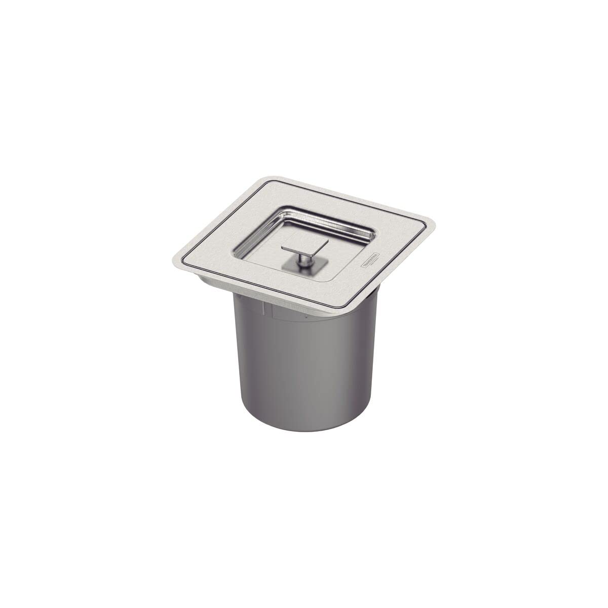Tramontina 5L Square Kitchen Worktop Inset Bin | Seller Vision