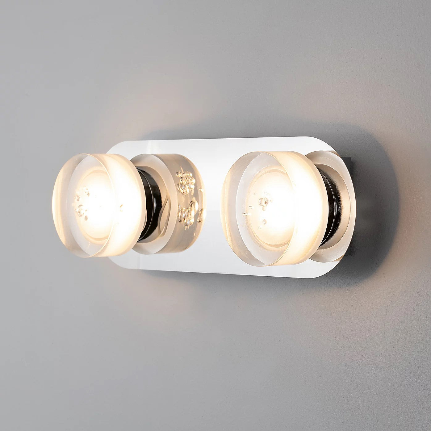 VERVE Double Bubble Effect LED Bathroom Wall Light | Seller Vision