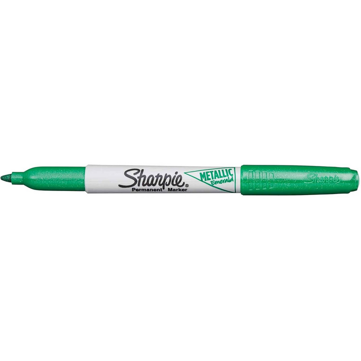 12 Sharpie Emerald Green Metallic Fine Permanent Markers | Seller Vision