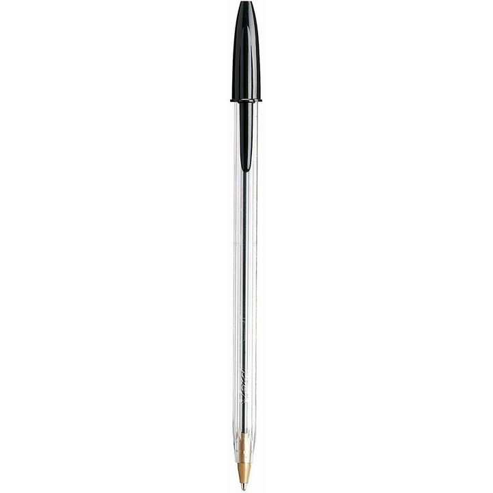 10 Black Bic Cristal Extra Smooth Ballpoint Pens | Seller Vision